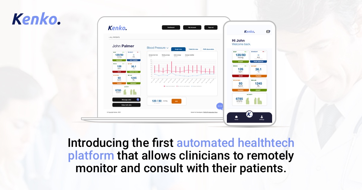 Kenko Remote Patient Monitoring: AI-powered RPM platform